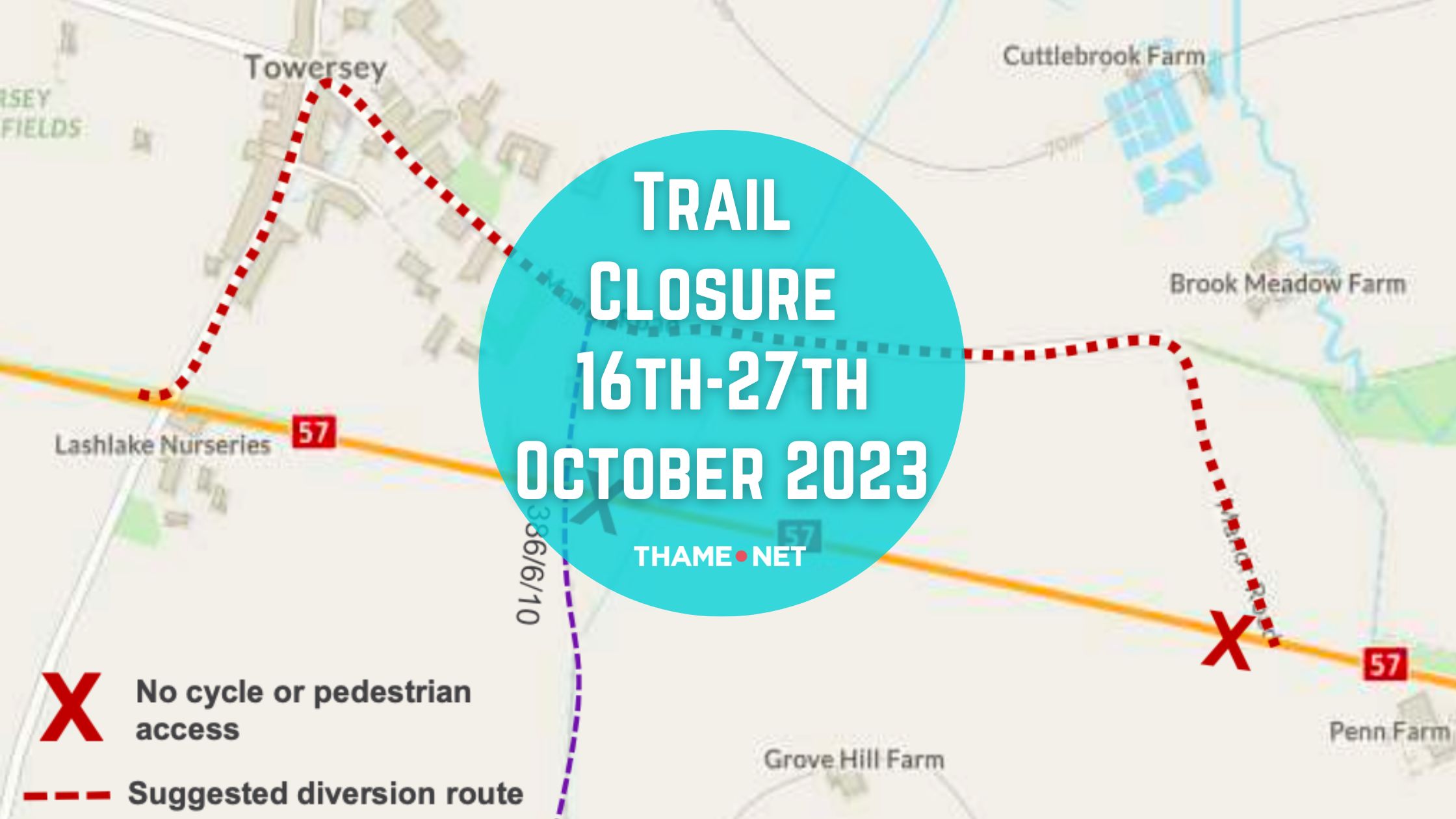 Phoenix Trail Temporary Closure - Discover Thame - Thame.net